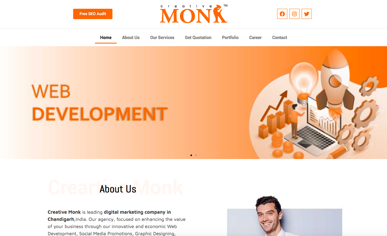 Creative Monk,Best CSS, Website Gallery, CSS Galleries, Best CSS Design Gallery, Web Gallery ...