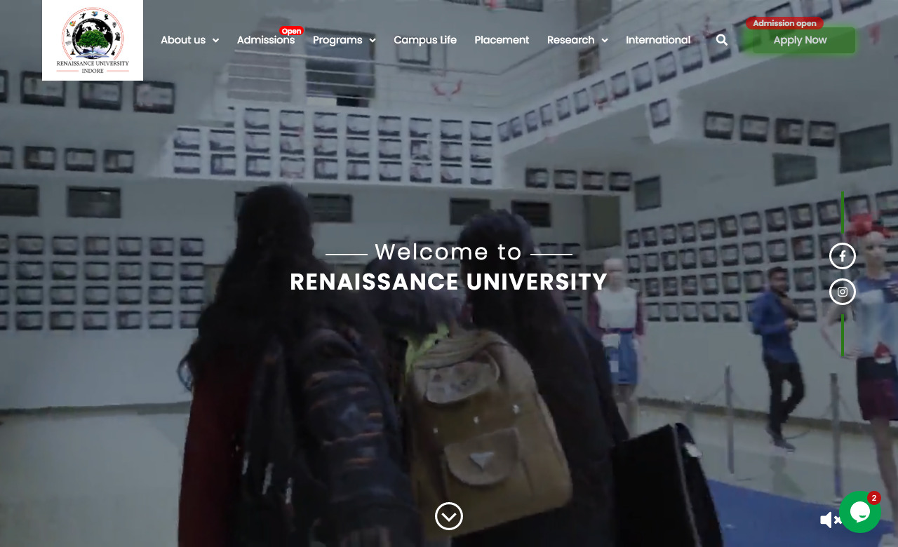 Renaissance Universitybest Css Website Gallery Css Galleries Best Css Design Gallery Web