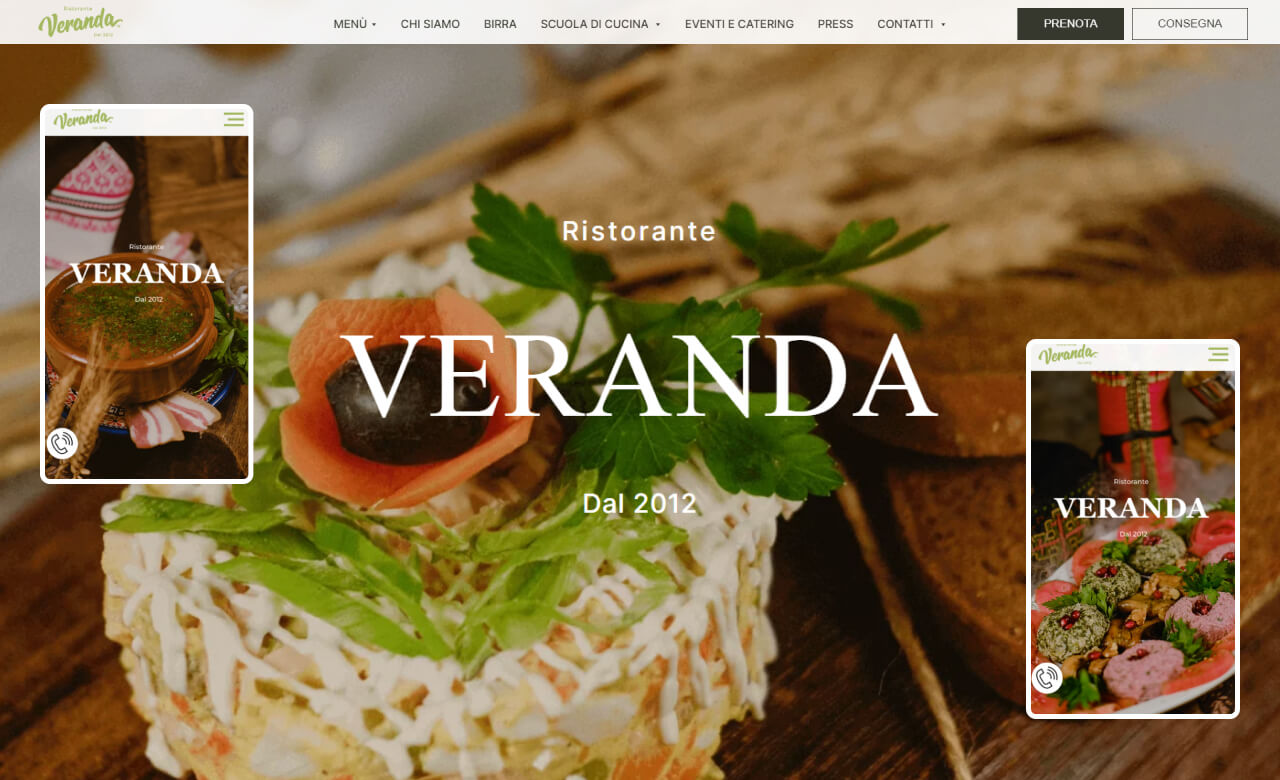 Ristorante Veranda ,Best CSS, Website Gallery, CSS Galleries, Best CSS ...