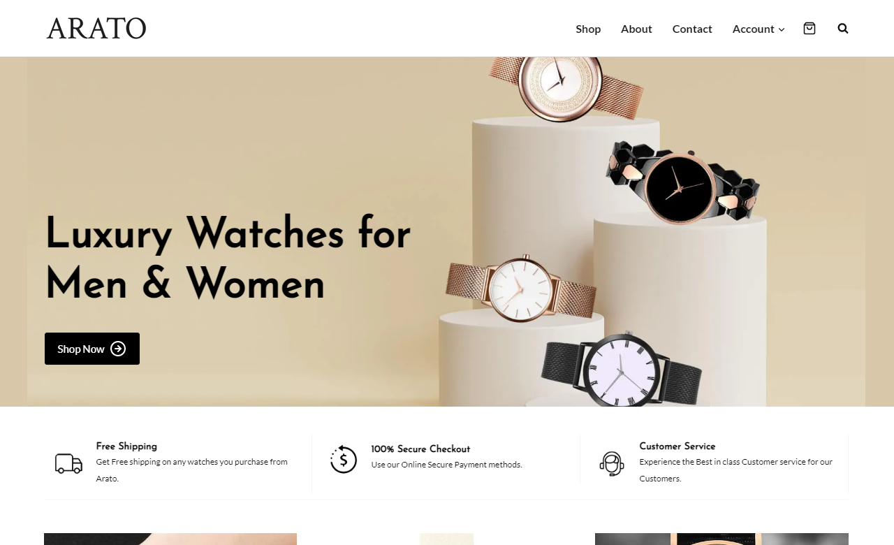 Arato Watches,Best CSS, Website Gallery, CSS Galleries, Best CSS Design ...