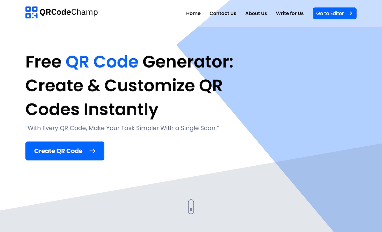 QRCodeChamp,Best CSS, Website Gallery, CSS Galleries, Best CSS Design Gallery, Web Gallery, CSS ...