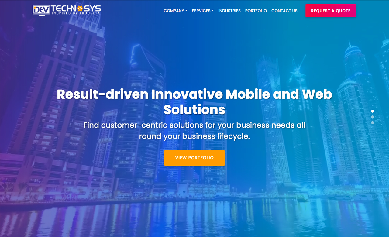 Dev Technosys,Best CSS, Website Gallery, CSS Galleries, Best CSS Design Gallery, Web Gallery ...